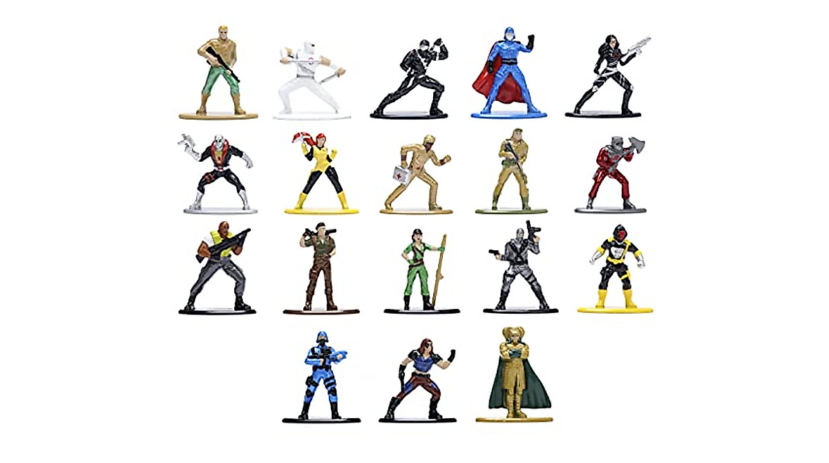 G.I. Joe 18-Pack Die-Cast Figures - Authentic Collectibles for Fans