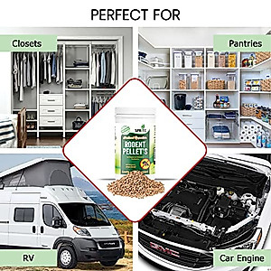 Spritz Rodent Repellent Pellets - Naturally Made with Peppermint Oil to Repel Mice and Rats – Safe for Pets and Kids