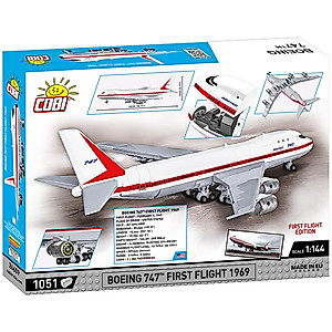COBI Boeing 747 Plane First Flight Edition