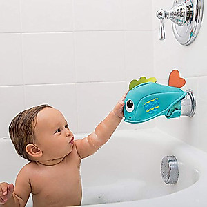 Elolicu Bathtub Faucet Cover for Baby, Cap The Tap Bath Spout Cover Baby Bath Spout Cover Bath Tub Faucet Extender Protector Bathroom Faucet Protective Cover for Bath Tap Washable