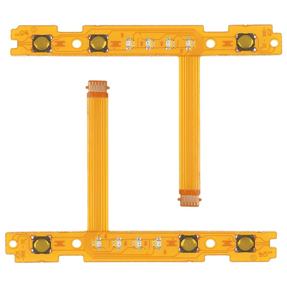MMOBIEL 2 Pcs SL and SR Button Key Ribbon Flex Cable Compatible with Nintendo Switch joy-Con Controller Incl. Y-Screwdriver