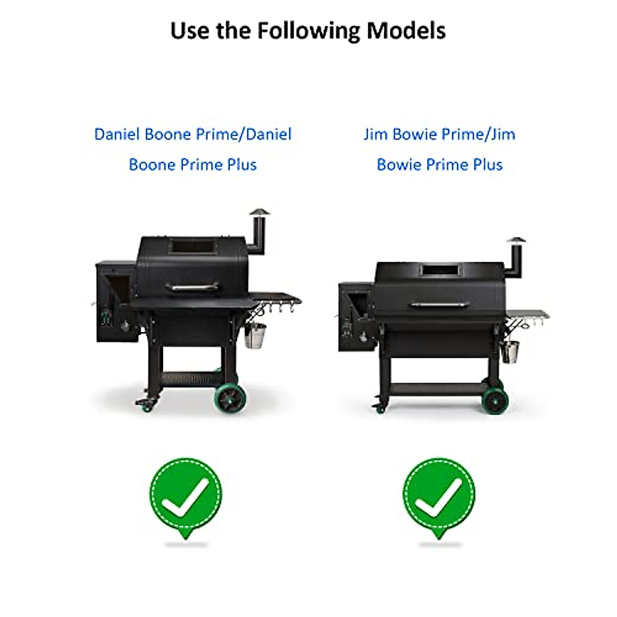 YIGUCS 12V Ceramic Hot Rod Igniter Replacement Parts Fit for Green Mountain Grills Jim Bowie and Daniel Boone Prime Models GMGP-1271