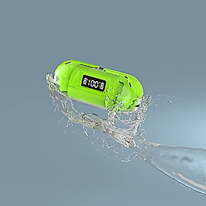 Sport Bluetooth 5.3 Headphones, Wireless Earbuds with Dual LED Battery Display 30Hrs Playtime, IPX7 Waterproof Wireless Headphones with Earhooks, Built-in Mic Earphones for Gym