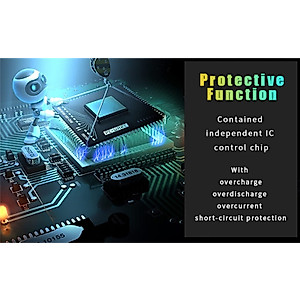 14.8V Rechargeable Lithium Batterries for Sea Fishing Vessels and for Electric Fishing Reel Lithium Battery . Compatible for Daiwa&Shimano Electric Fishing Reels. (Black)