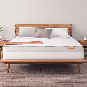 Sweetnight Mattress Topper Queen Size with Waterproof Mattress Protector, 2 Inch Cooling Egg Crate Gel Memory Foam Topper Ultra Plush, Plus 4 Bed Sheet Holder Straps, Queen Size, White (SN-T001-2-Q)