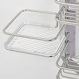 ARTIKA CADG2-C1 Adjustable Bathroom Shower Caddy, Silver