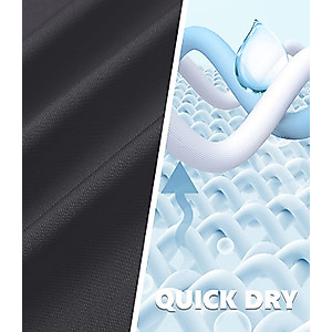 TACVASEN Womens Quick Dry Golf Polo Shirt Short Sleeve Sun Protection Shirts for Women Running Shirts Athletic Shirts Tops Black