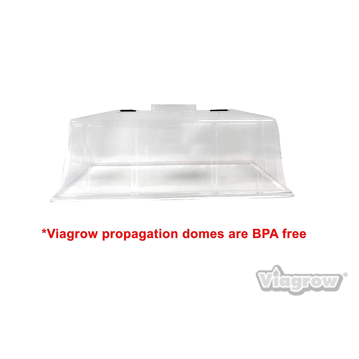 Viagrow VTD300-5 Clear Humidity, Propagation Plastic Tall Dome (5 Pack)