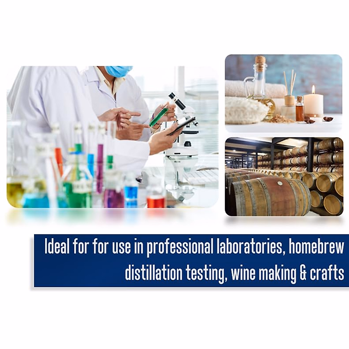 EISCO Erlenmeyer Flask, 1000mL - Borosilicate Glass Narrow Neck Flasks, Conical Flasks- Eisco Labs