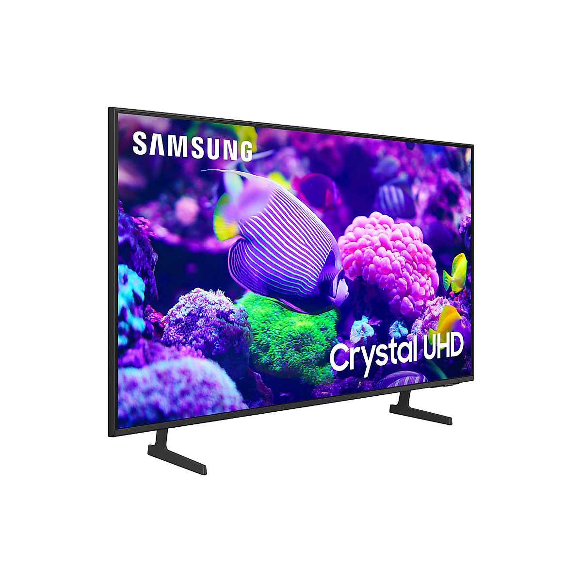 SAMSUNG 50-Inch Class DU7200B (2024) Crystal UHD 4K Smart Tizen TV PurColor | WiFi | Motion Xcelerator | Q-Symphony | Works with Bixby/Alexa/Google Assistant UN50DU7200BXZA (Renewed)