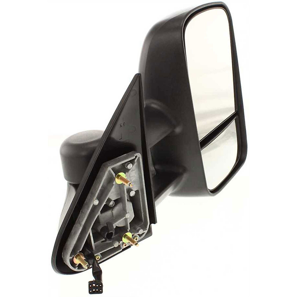 Kool Vue Driver & Passenger Side Power Heated Towing Mirrors for Chevrolet Silverado 1500 1999-2007 Textured Extended Cab & Standard Cab