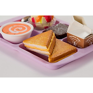 American Girl Truly Me 18-inch Doll Hungry for Hot Lunch Playset with Sandwich, Soup, Fruit, and Brownie, For Ages 6+