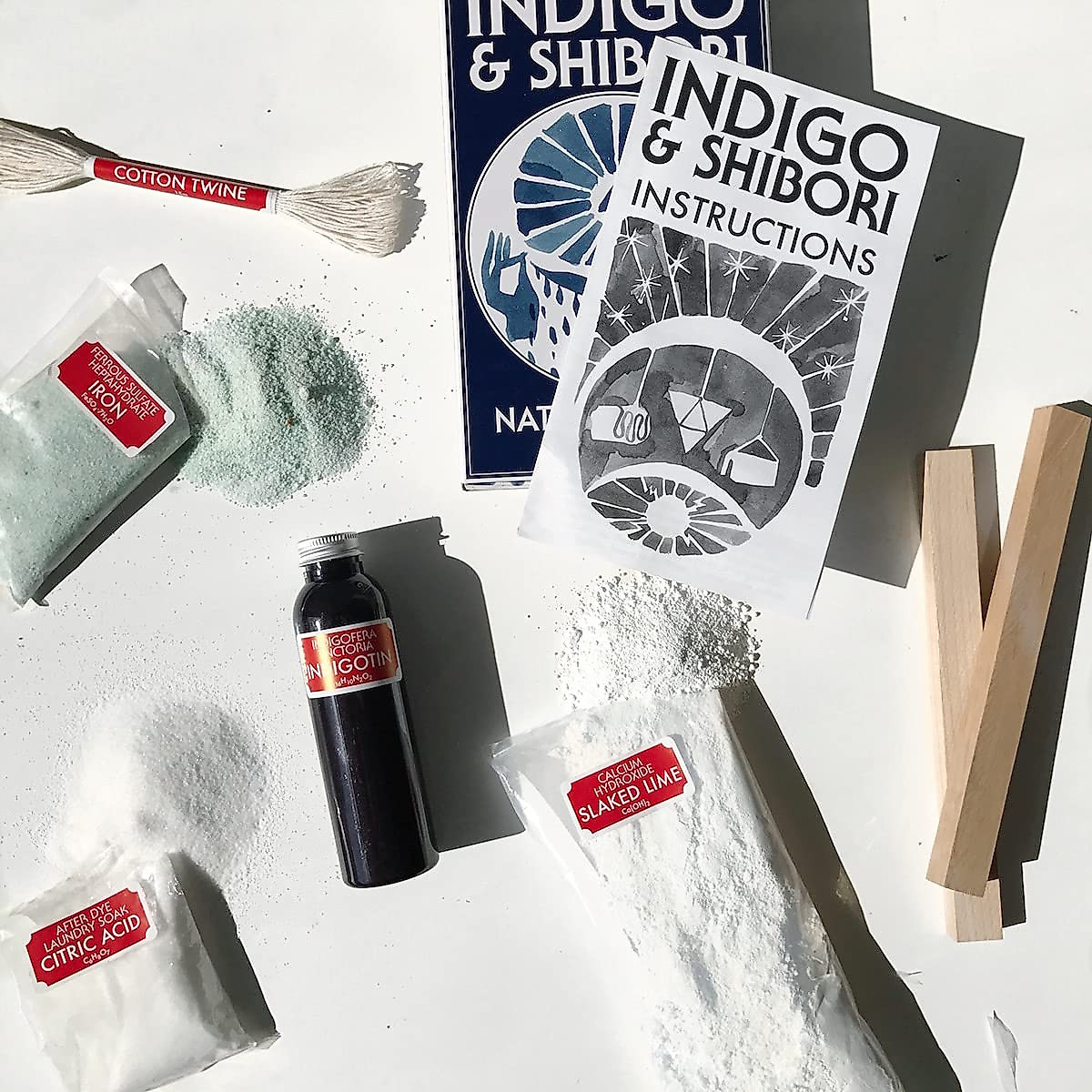 Indigo & Shibori Natural Dye Kit