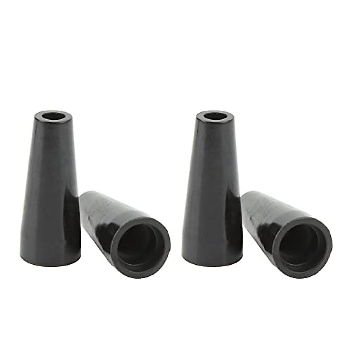 Flux Core Gasless Nozzle, Flexible High Heat Resistance 4Pcs MIG Welder Gasless Nozzle Self Protection Light Weight for Home Decoration