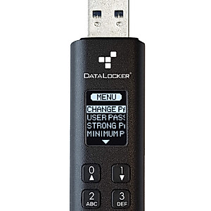 DataLocker Sentry K300 Encrypted Keypad Micro Ssd 64GB Flash Drive