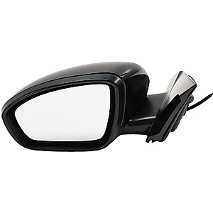 Kool Vue Driver Side Power Non-Heated Mirror for Nissan Altima 2019-2023 Without Signal Light Paintable