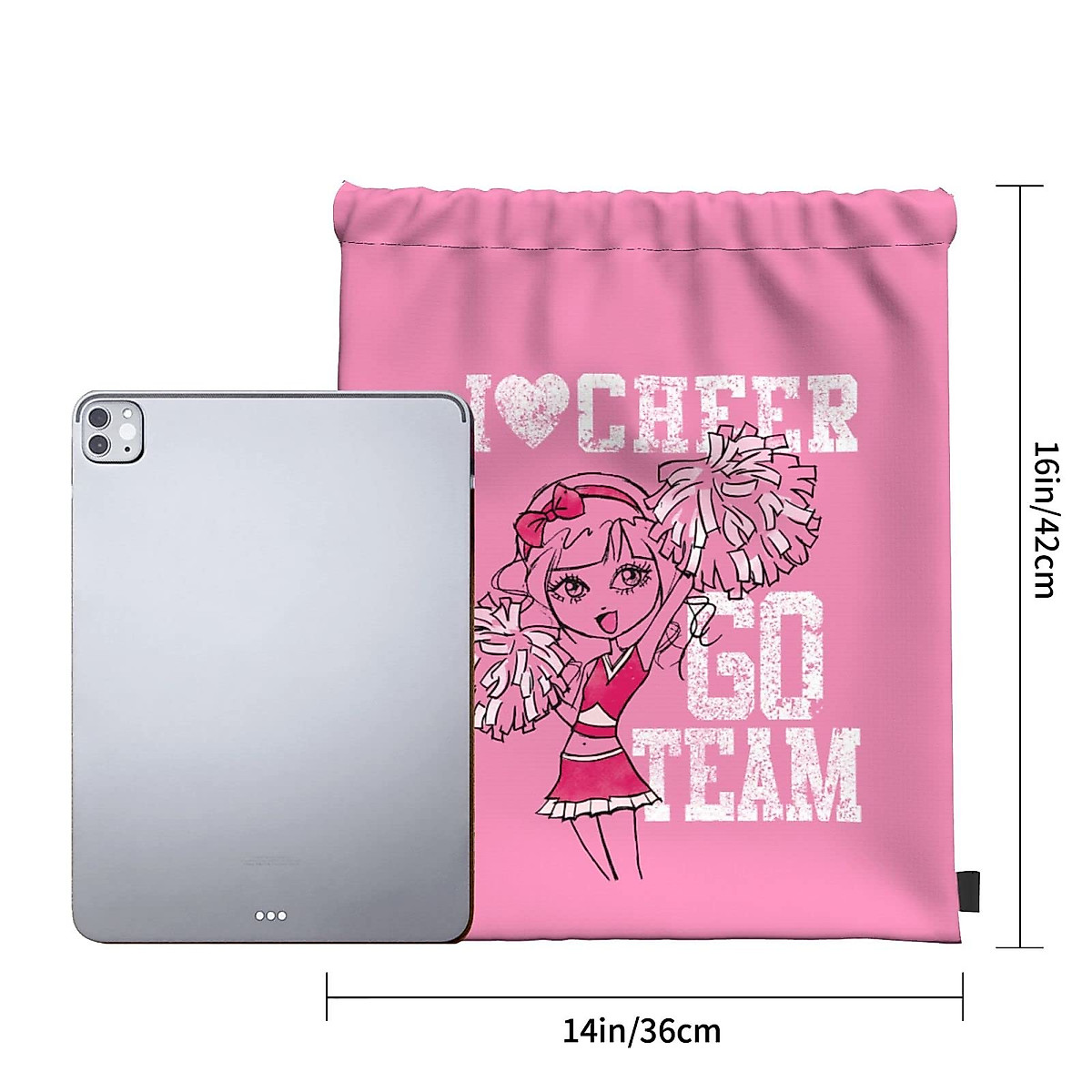 Cheer Bags For Cheerleaders Gym Drawstring Cheerleading Stuff Sport Backpacks Gifts For Team One Size