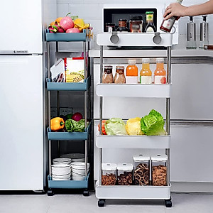 n/a Multifunctional Rack Storage Trolley Kitchen Bathroom Household Storage Rack