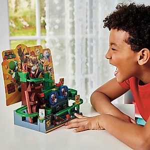 EPOCH Super Mario Adventure Game DX - Tabletop Skill and Action Game with Collectible Action Figures
