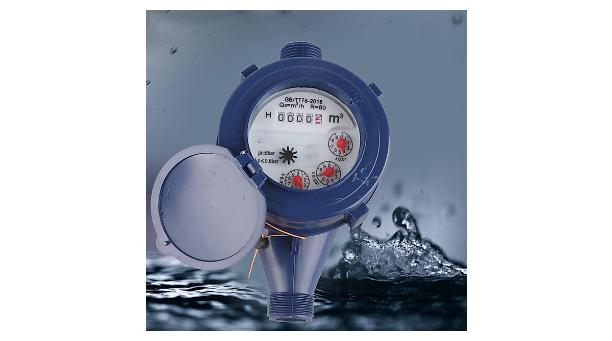 Water Flow Meter DN15 Garden Home | Durable Cold Water Meter