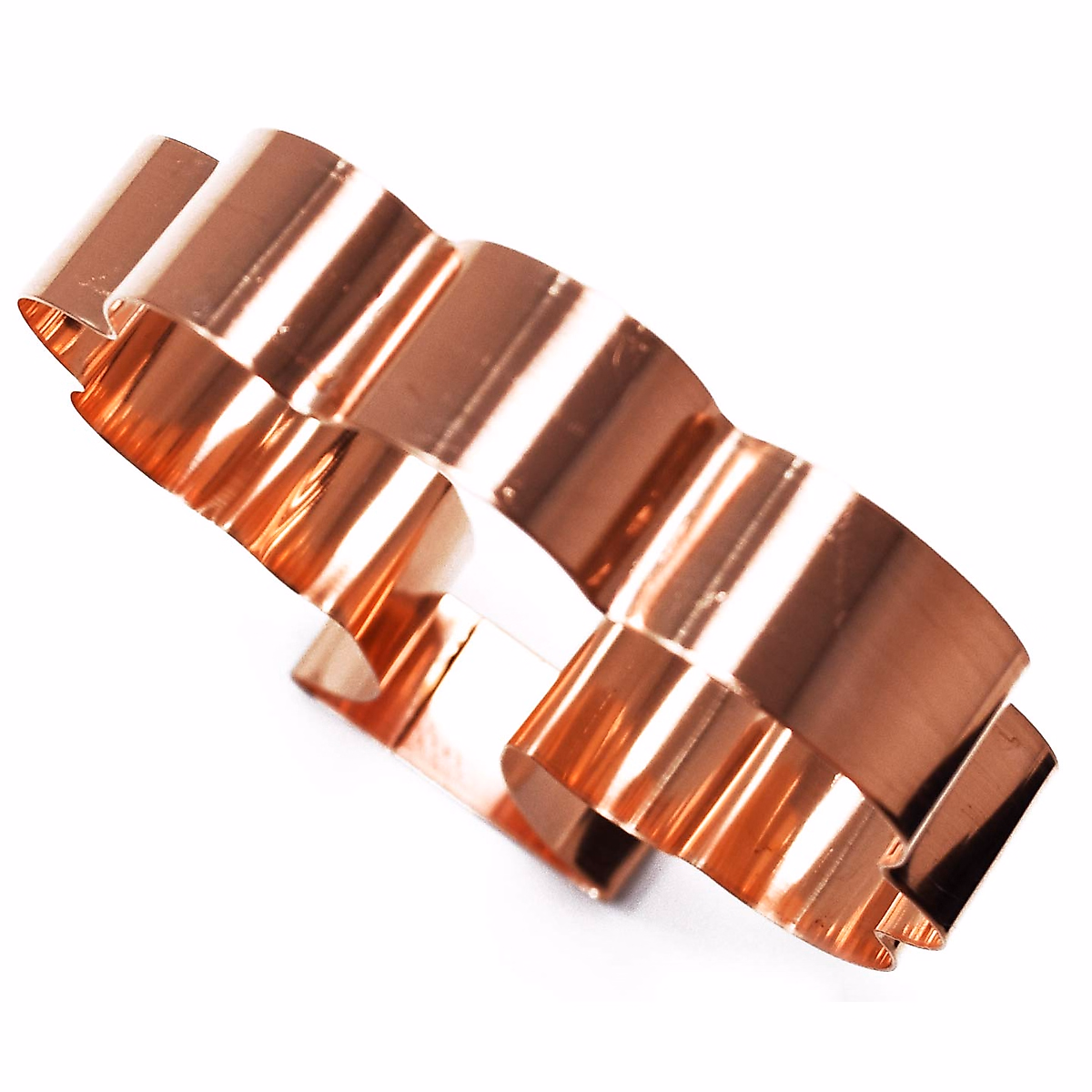 Large Oak Tree Simple 5 Inch Copper Cookie Cutter