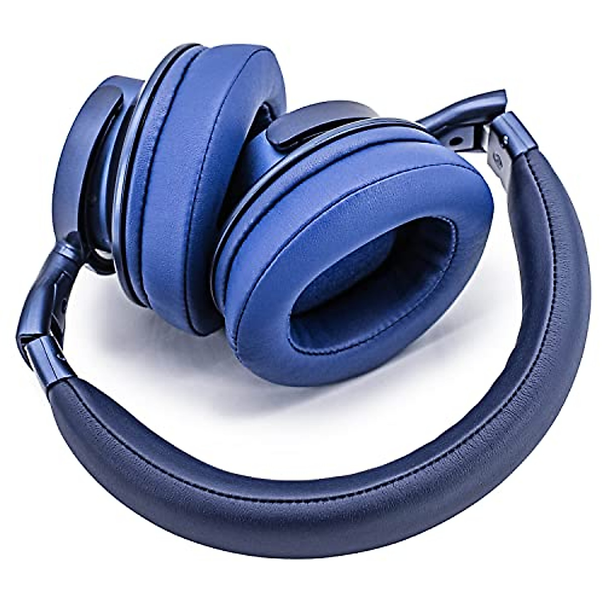 Ear Pads Compatible with WaveSound 3 Headphones, Protein Leather/Memory Foam Ear Cushions (Blue)