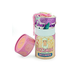 ihvan online, Kids Prayer Mat, Muslim Prayer Rug for Kid, Islamic Gifts for Kids, Design Janamaz Sajadah, Soft Salah Mat Carpet for Kids, Travel Praying Rug, Pink-White Kaaba