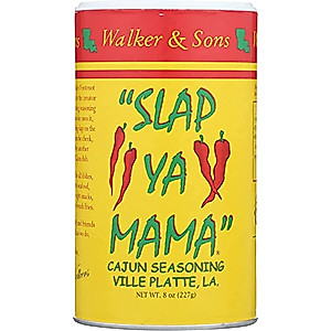 Walker & Sons Slap Ya Mama Cajun Seasoning Bundle - 3 Items (Original, Hot and White Pepper Blend) by Slap Ya Mama