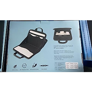 Smatree 13-14inch Hard Laptop Carring Case for 14 inch Macbook Pro 2021 /Acer Spin 5/Dell Xps 13 7390/Asus Zenbook13, 11-12.9inch iPad Pro and iPhone 13/12Pro Bag, Gray