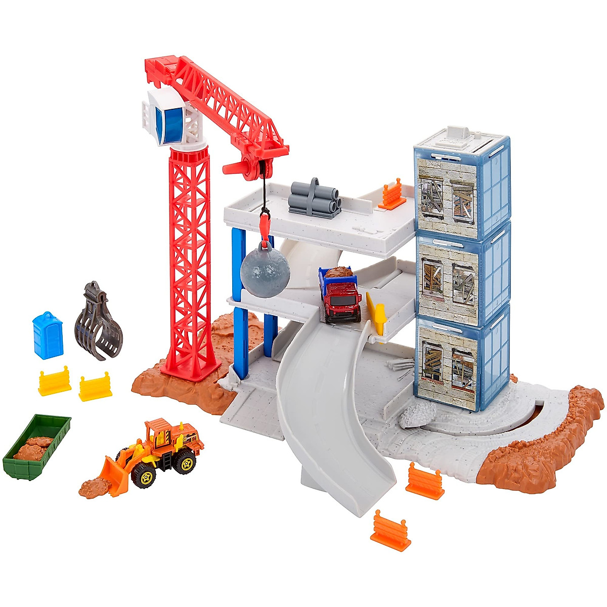 Matchbox Downtown Demolition Playset