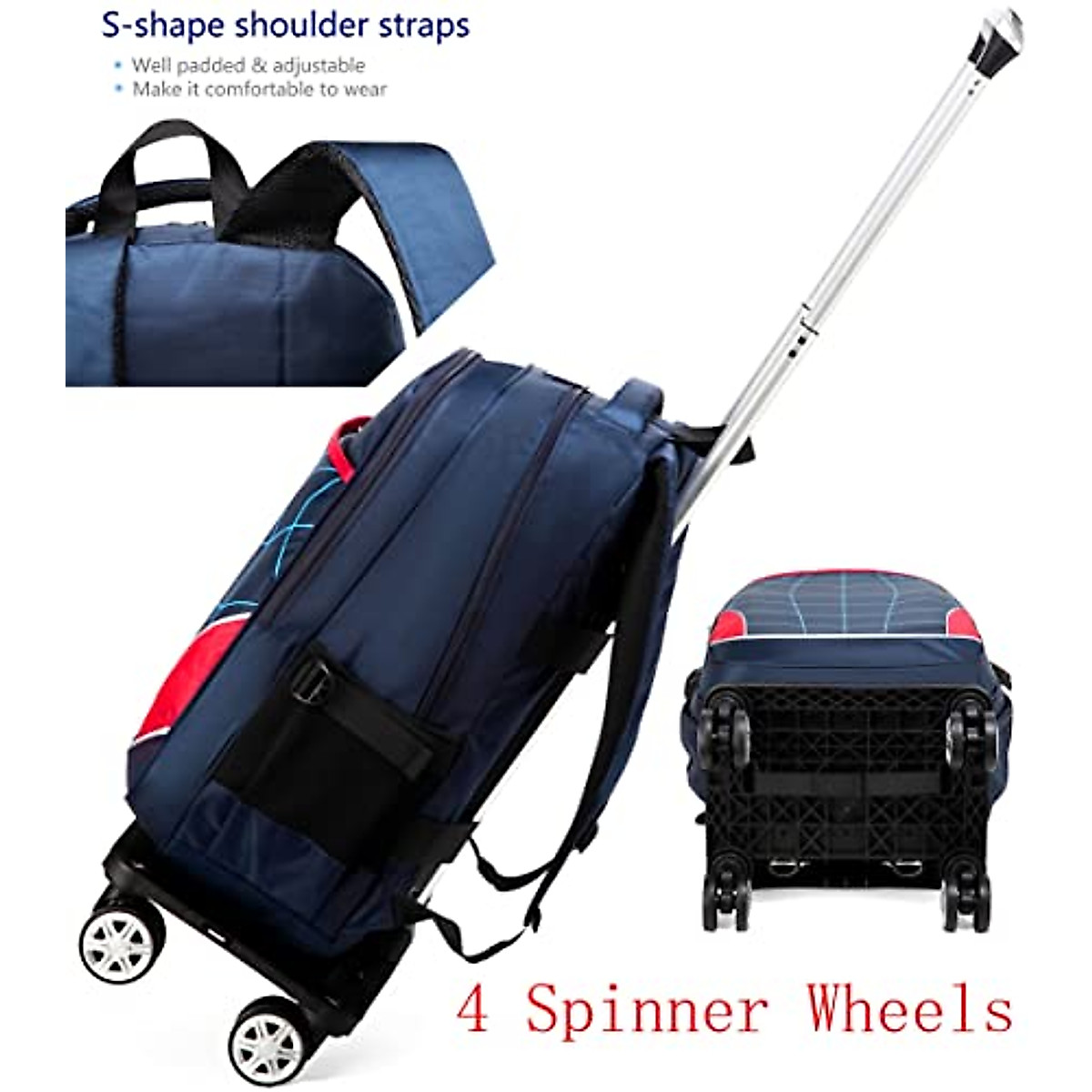 BLUEFAIRY Kids Backpack for Girls Boys Teens School Bookbag Durable Handle School Bags for Elementary Primary School