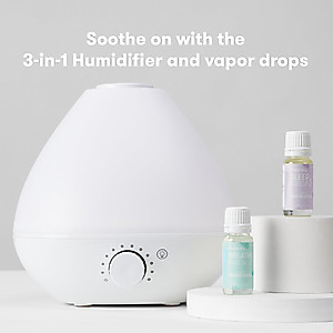 Frida Baby Natural Vapor Bath Bombs for Toddlers & Kids, Eucalyptus Essential Oil Bath Bombs for Aromatherapy, 3 Count