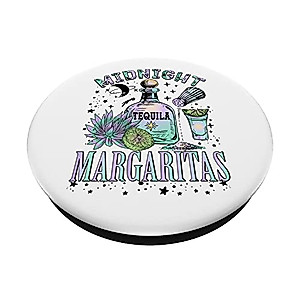Midnight Tequila Margaritas Lime Tequila Drink Magic Witches PopSockets Swappable PopGrip