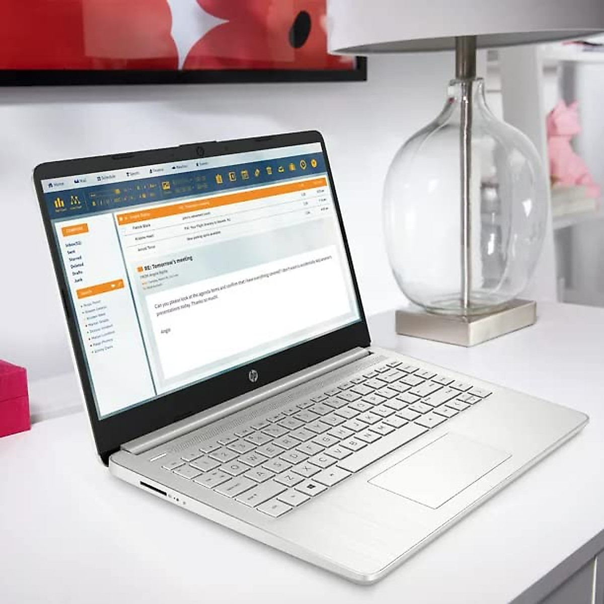 HP Newest 14 FHD Laptop for Student & Business, AMD Ryzen 3 3250U(Beat i7-7600U), Thin & Portable, Long Battery Life, AMD Radeon Graphics,HDMI,Windows 11 S(16GB|1TB SSD)