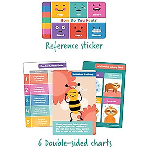 Carson Dellosa Be Clever Wherever 10-Piece Classroom Calm Down Tool Kit for Anxiety Relief, Calm Down Corner Supplies, Emotional Regulation Tools for Kids With Fidget Toys, Mindfulness Cards