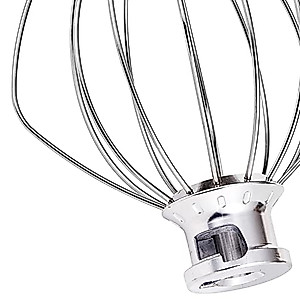 Wire Whip Compatible with KitchenAid KSM150 Artisan Series Stand Mixer, Stainless Steel Assecories Attachment Whisk for Kitchen Aid KSM150 Tilt-Head Stand Mixer.