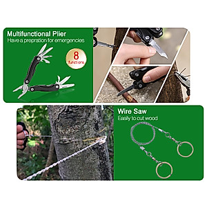 WELL-STRONG 123pcs Survival First Aid Kit Waterproof First Aid Kit Roll Top Boat Emergency Kit with Waterproof First Aid Items for Fishing Kayaking Boating Swimming Camping Rafting Beach