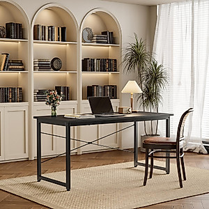 BANTI Computer Desk, 32 inch Home Office Desk, Modern Simple Style PC Table for Home, Office, Study, Writing, Black