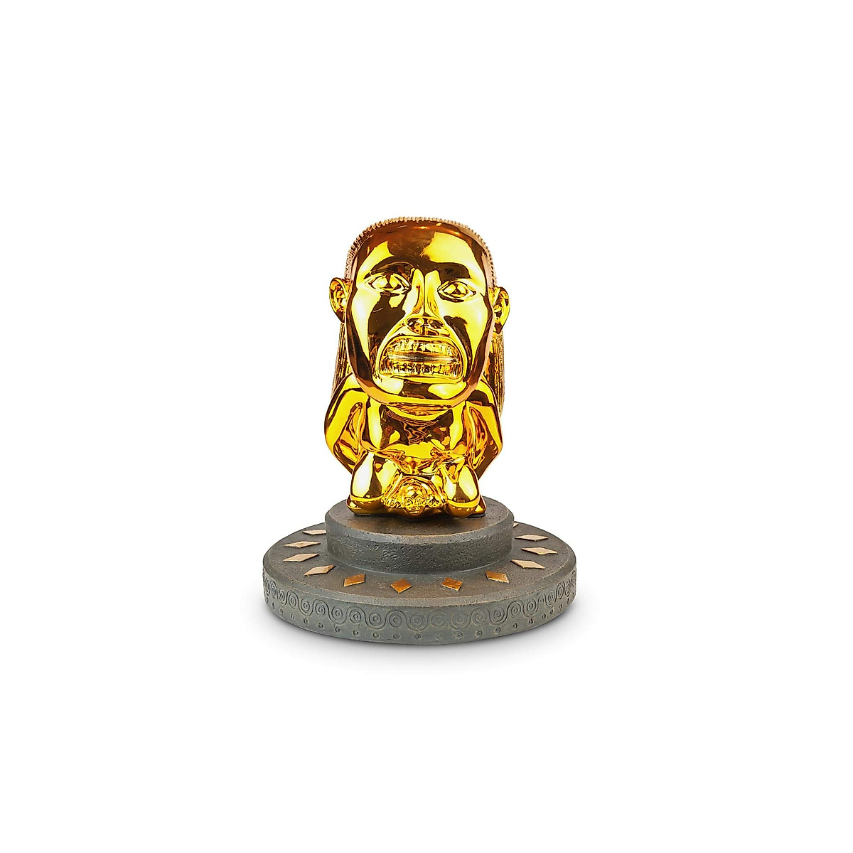 Indiana Jones Golden Fertility Idol Statue Display Base | Display Your Own Collectibles On This Indiana Jones Display Base | Premium Collectible Movie Replica