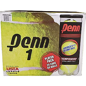 Penn Player Pack - 20 Cans(60 Balls Total)