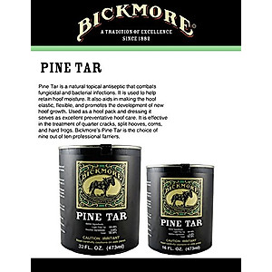 Bickmore Pine Tar 32oz - Hoof Care Formula for Horses