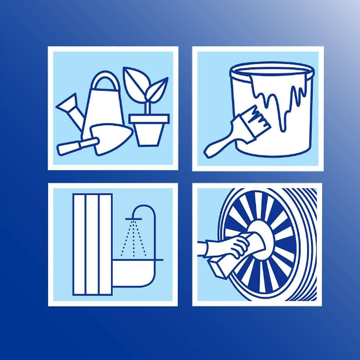 PLAYTEX Multi-Purpose White Latex Gloves, 1-Size Fits Most 60 Count (Pack of 1)