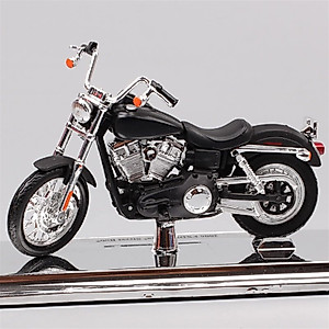 NJCORE 1/18 2006 FXDBI DYNA Street Bob Super Glide Diecast Scale Model Motorcycle Vehicle Car Moto Bike Miniature Toy Boy