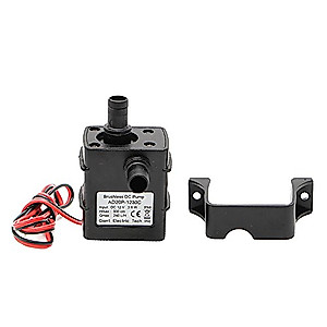 HiLetgo 2pcs Water Pump 240L/H DC 12V 4.2W Micro Brushless Pump 3M Pumping Head Ultra Quiet Water Pump for Pool Aquarium Fish Tank