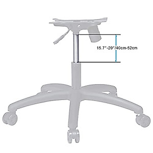 Yoogu 28inch 350lbs Heavy Duty Gaming Office Chair Replacement Base Swivel Chair Base with Bottom Plate Stand Cylinder and Casters