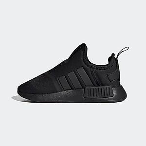 adidas Originals Baby NMD 360 Sneaker, Black/Silver Metallic/White, 6 US Unisex Infant