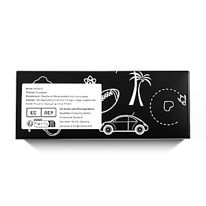 FEISEDY Retro Thick Rectangle Sunglasses Retro 90s Small Chunky Square Women Men B2307