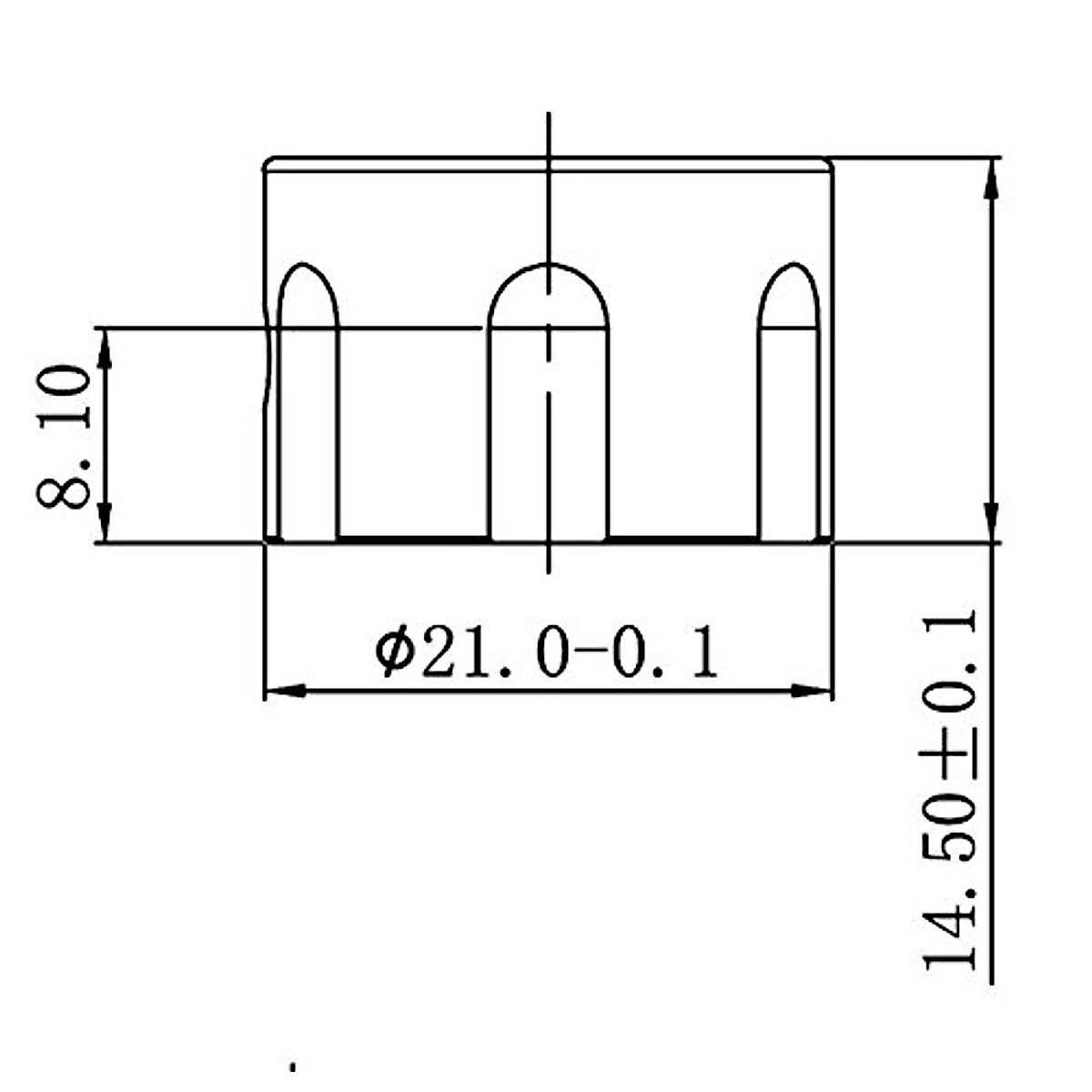 Guyker 3Pcs Guitar Potentiometer Control Knobs for 6mm(0.24”) Dia. Shaft Pots - Knurled Volume and Audio Switch Knob Replacement for Electric Guitar or Precision Bass - Zinc alloy, black