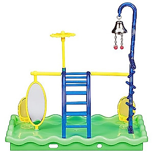 JW Pet Company Activitoys Play Gym Bird Toy, 12'' length x 8'' width x 11.5'' height (31040)