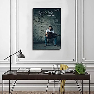 YGULC Morgan Wallen Dangerous The Double Album Music Album Cover Signed Limited Poster Canvas Poster Wall Art Decor Print Picture Paintings for Living Room Bedroom Decoration Unframe:12x18inch(30x45c